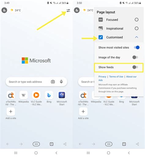 How To Disable Or Hide My Feed In Microsoft Edge OTechWorld