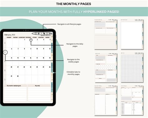 2024 2025 Remarkable 2 Ultimate Planner Hyperlinked Digital Planner