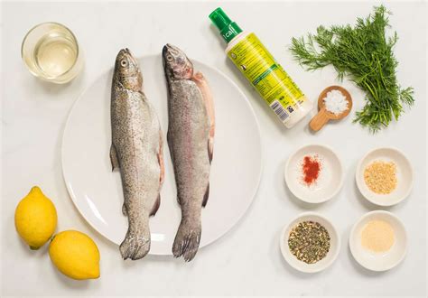 Baked Whole Trout Recipe With Lemon And Dill
