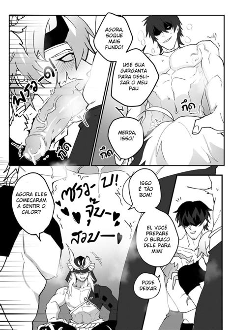 Treinamento Secreto Yaoi Hentai Quadrinhos De Sexo