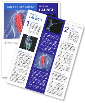 Osteoporosis Disease Newsletter Template Design ID 0000018974