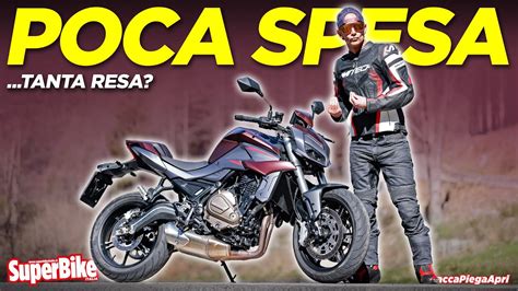 LA CINA È VICINA anzi è qui QJ Motor SRK 700 prova su strada