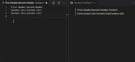 Vscode Csv Markdown Visual Studio Marketplace