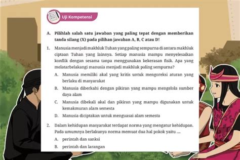 Norma Norma Di Indonesia Kunci Jawaban Pendidikan Pancasila Kelas 7