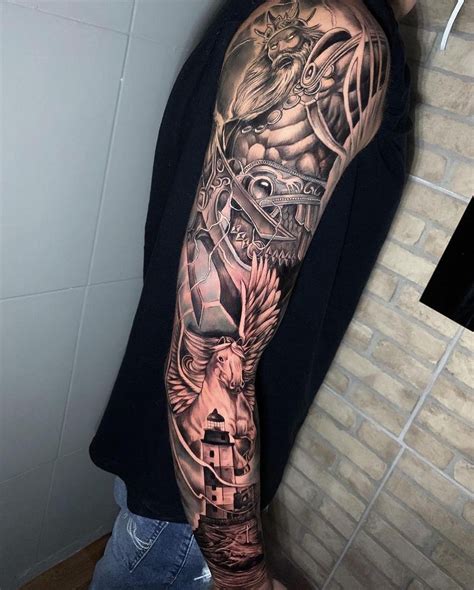 Fechamento de Braço Tattoo Tatuagens
