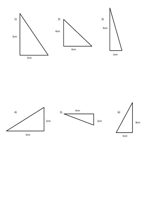 Area Of Right Triangles Worksheet Live Worksheets Worksheets Library