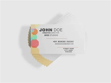 Digital Visiting Card Printing Service At Rs 20 Piece Vc Printing