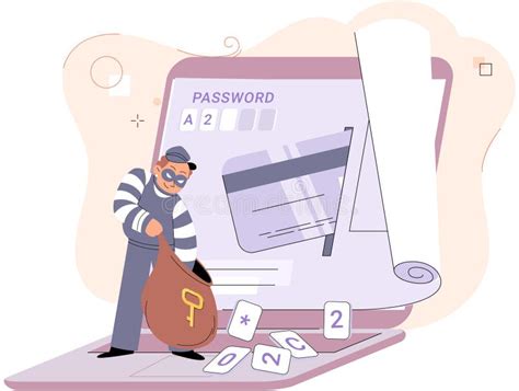 Conjunto Grande De Atividades Do Hacker Computador De Hackeamento
