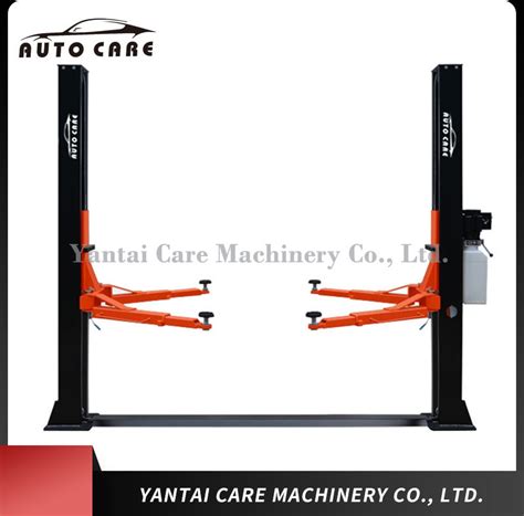 Hydraulic Automobile Vehicle Elevator Gantry Two Post Auto Hoist Clear