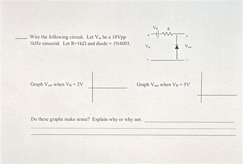 Solved Clippers A Clipper Is A Circuit That Will Clip Or Chegg