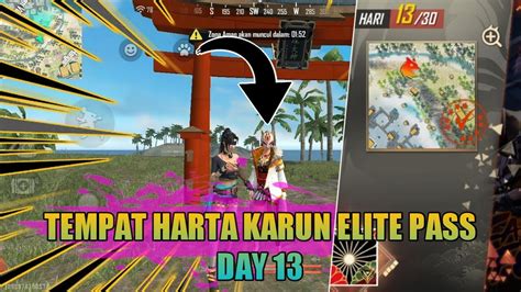 Day Lokasi Peta Harta Karun Ff Hari Ke Garena Free Fire Youtube