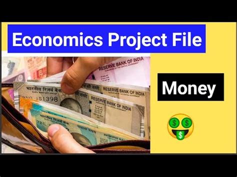 Class 12 Economics Project File On Money EduTalk YouTube