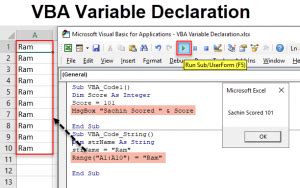 Examples Of Valid And Invalid Variable Names In Java