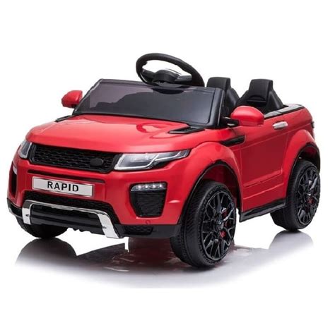 Todoterreno para niños estilo Range Rover con mando control remoto y