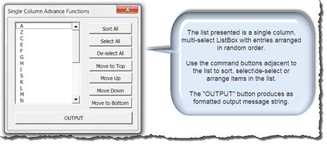 Populate Userform Listbox Combobox Advanced Functions