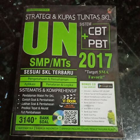Jual STRATEGI DAN KUPAS TUNTAS SKL UJIAN NASIONAL UN SMP 2017 Tim