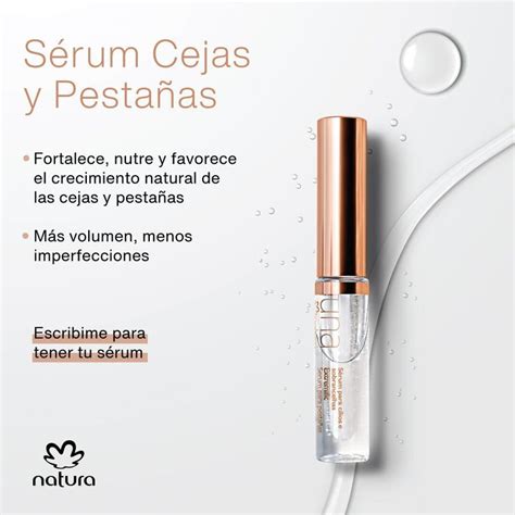 Sérum cejas y pestañas Cejas y pestañas Natura cosmetico Natura