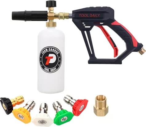 Ca On De Espuma Para Hidrojet Con Pistola Corta Y Puntas Mercadolibre