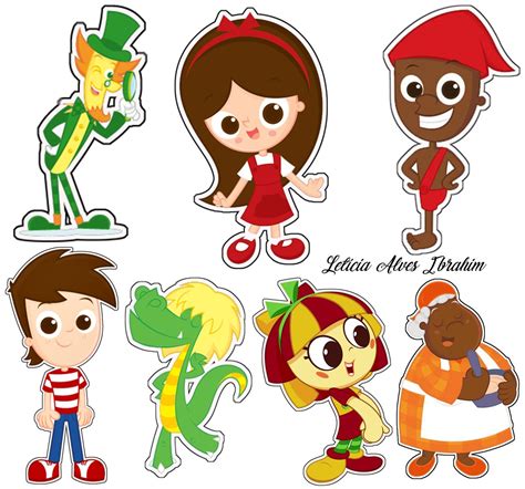 Personagens Do Picapau Amarelo REVOEDUCA