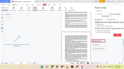 Learn How To Split Pdf In Half Pages And Entire Pdf File Wps Pdf Blog