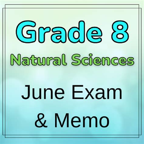Grade Natural Sciences Ns June Exam Memo Teacha