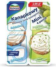 Hochland Kanapkowy Mini Serek Twarogowy Śmietankowy Z Ogórkiem I