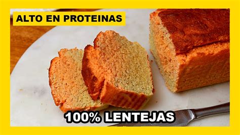 SOLO con LENTEJAS hace este PAN FÁCIL Y RÁPIDO Receta sin gluten y