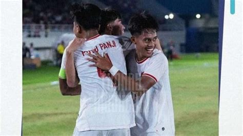 Hasil Babak Pertama Timnas Indonesia U 16 Vs Laos U 16 Skuad Garuda