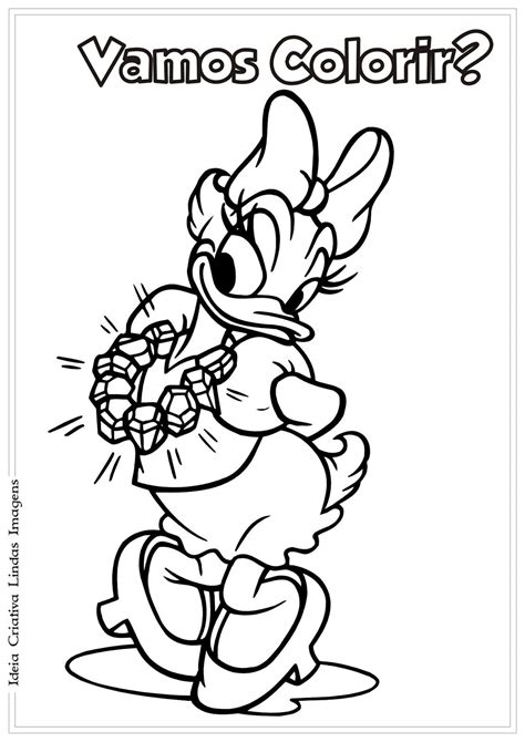 Margarida para Colorir e Imprimir Muito Fácil Colorir e Pintar