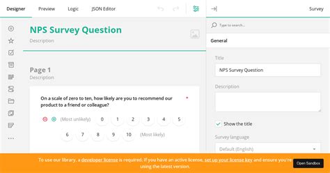 Surveyjs Library Vue3 Codesandbox