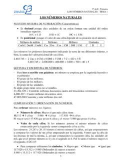 LOS NÚMEROS NATURALES clarionweb es los n 218 meros naturales