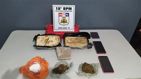 Casal é preso quase 3kg de drogas em embarcação no porto de Monte