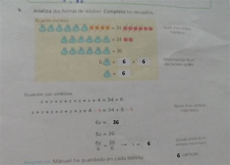 Resolvemos Problemas Con Ecuaciones Manuel Y Urdi Tienen La Misma