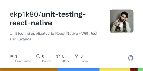 GitHub Ekp1k80 Unit Testing React Native Unit Testing Applicated To