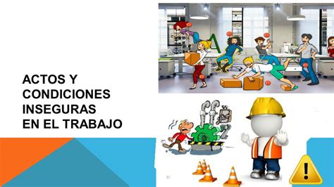 SEGURIDAD SALUD EN EL TRABAJO Y MEDIO AMBIENTE ACTOS Y CONDICIONES