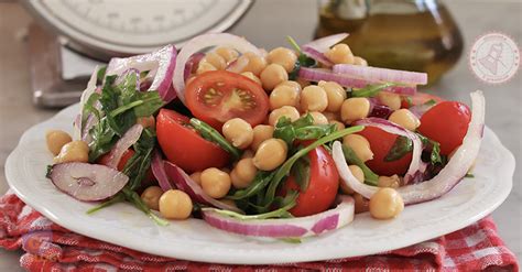 INSALATA DI CECI ESTIVA Ricetta Piatto Facile E Veloce