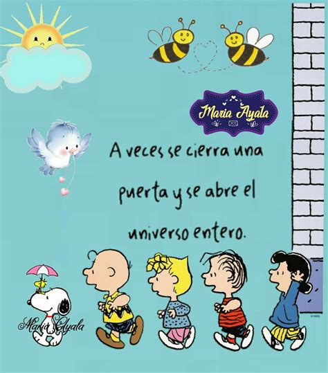 Pin De Maria Ayala En Mi Coleccion Frases De Snoopy Frases Bonitas