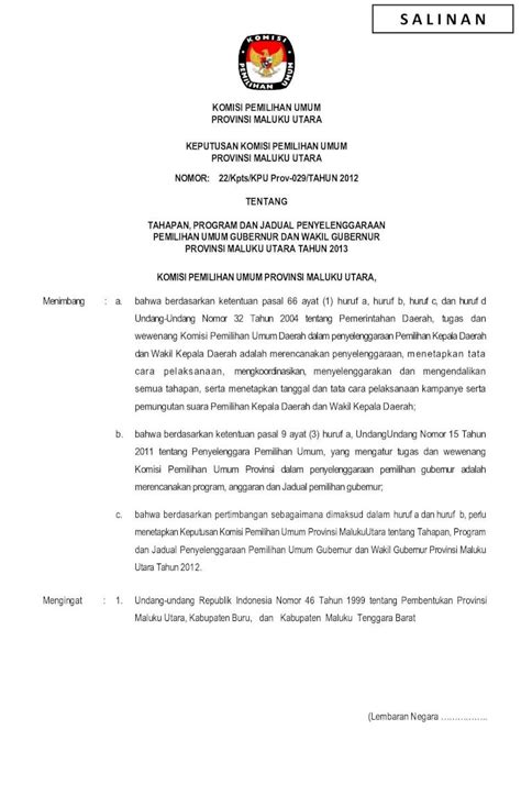 PDF KOMISI PEMILIHAN UMUM PROVINSI MALUKU UTARA Rumahpemilu