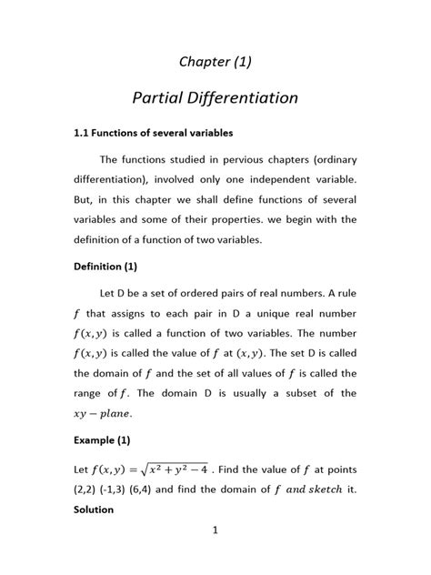 chapter 1 pdf derivative function mathematics