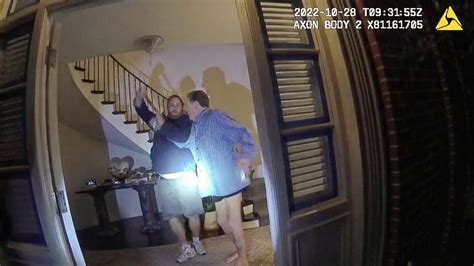 Polizeivideo von Angriff auf Nancy Pelosis Ehemann veröffentlicht
