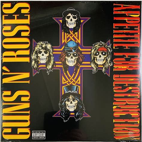 Guns N Roses Appetite For Destruction Vinyl LP