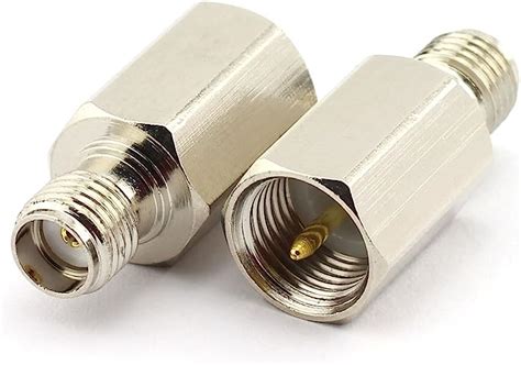 Amazon Maxmoral 2PCS FME Male To SMA Female Connector RF Coax