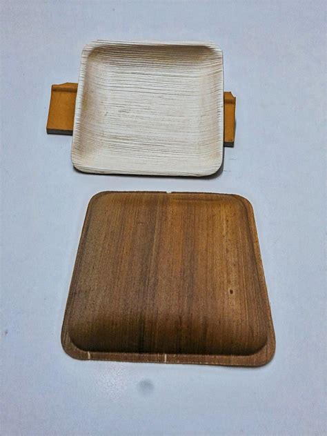 6 Inch Areca Leaf Square Plate At Rs 2 Piece Pakku Mattai Plate In