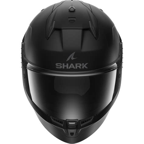 SHARK D SKWAL 3 BLANK KASK MOTOCYKOWY INTEGRALNY CZARNY MAT Kaski