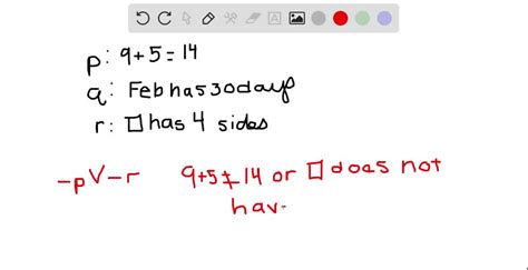 solved use the following statements to write a compound statement for each conjunction and