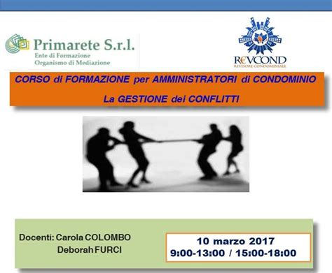 La Gestione Dei Conflitti Revcond