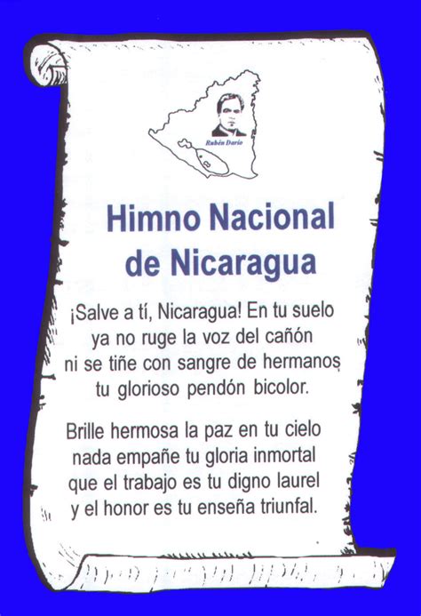 Himno Nacional De Nicaragua Oficial Letras Bandera Chords Chordify