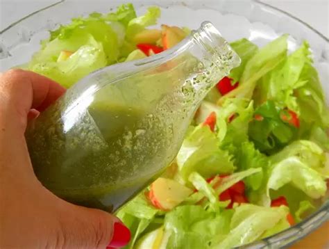 Molho para salada verde faça essa receita bem simples e deliciosa