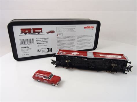Märklin HO Museumswagen 2023 Stihl Motorsägen neuwertig mit OVP