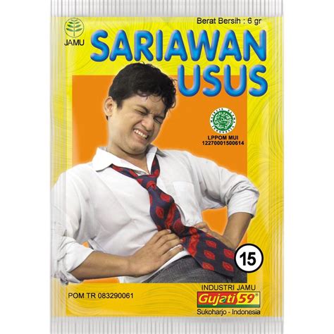 Jual JAMU GUJATI SARIAWAN USUS 1 Pack Isi 10 Sachet Shopee Indonesia